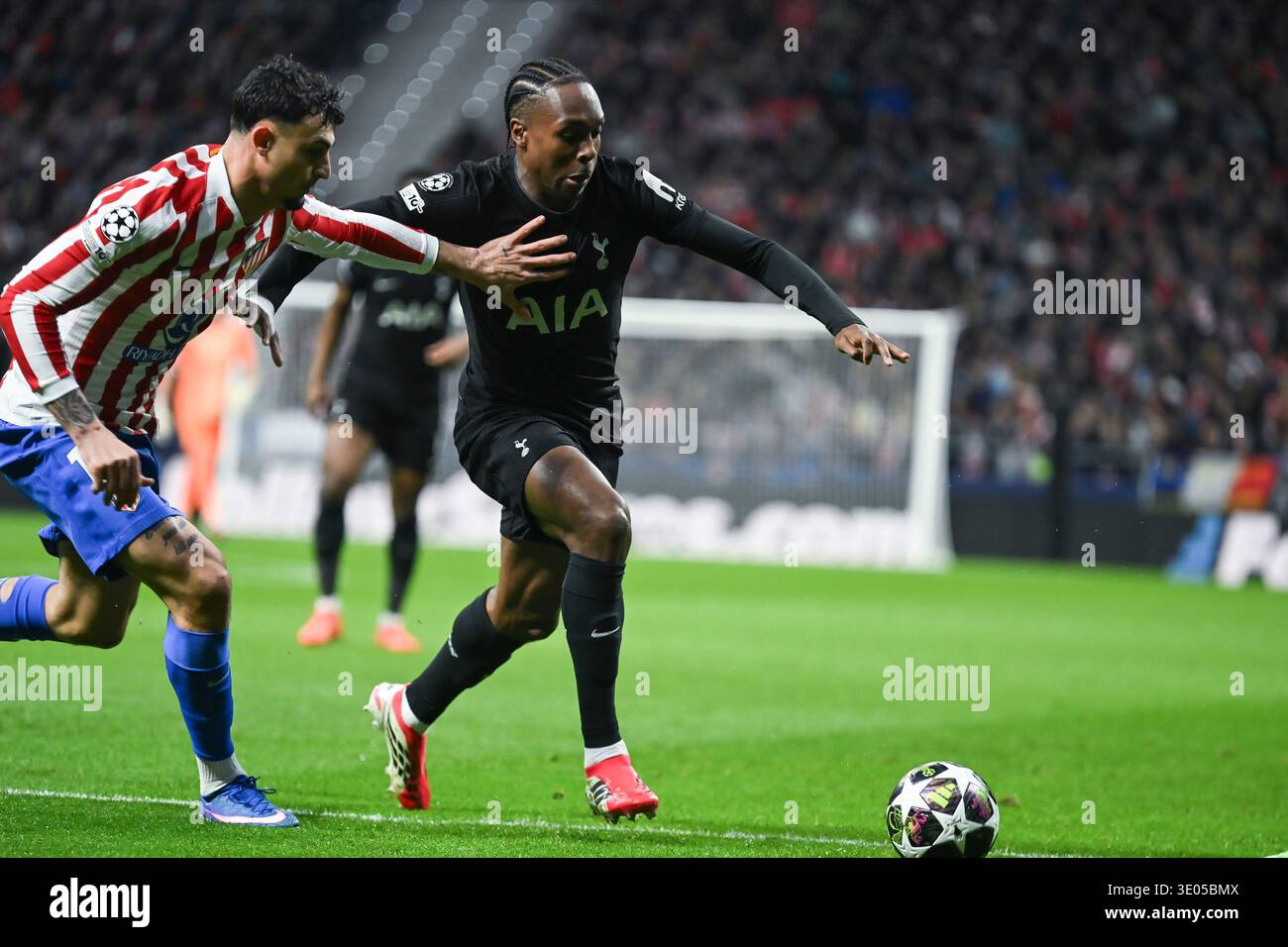 Mathys Tel of Tottenham Hotspur during the UEFA Champions League Round ...