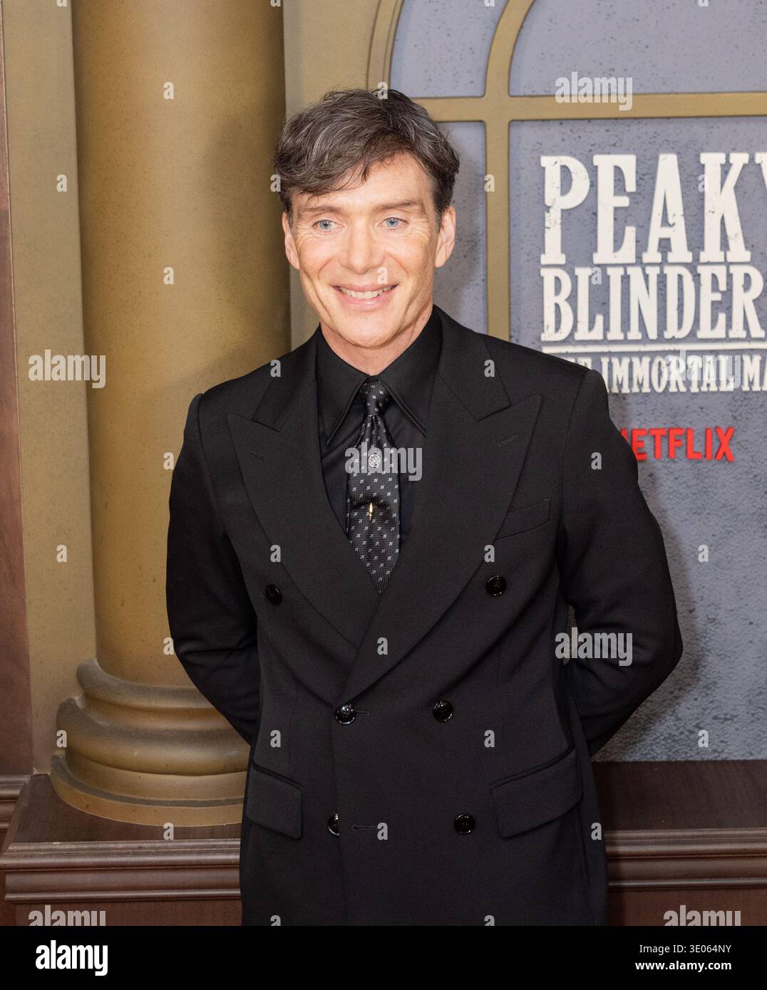 Cillian Murphy attends US premiere of Netflix's Peaky Blinders: The ...