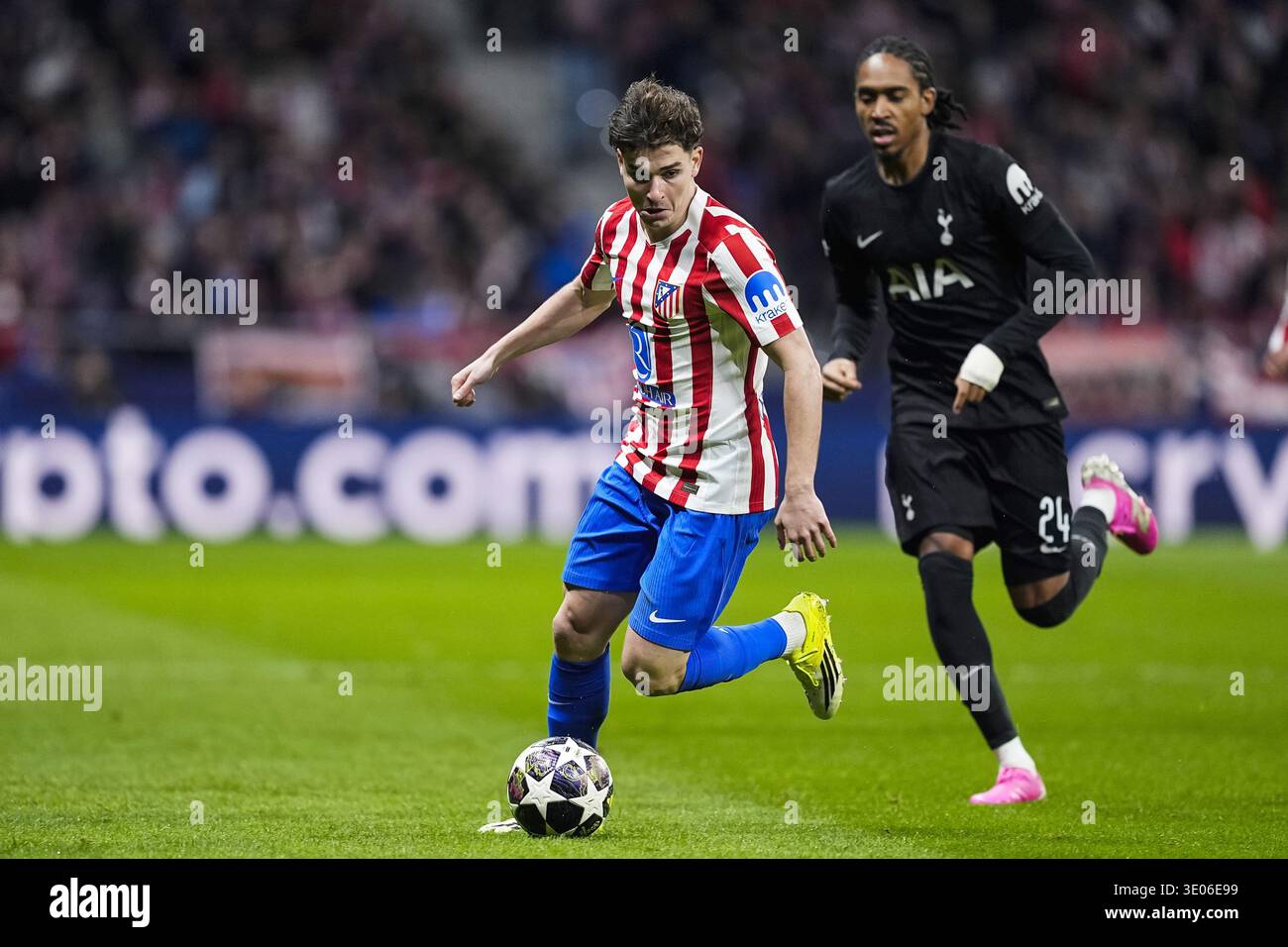 Julian Alvarez of Atletico de Madrid during the UEFA Champions League ...