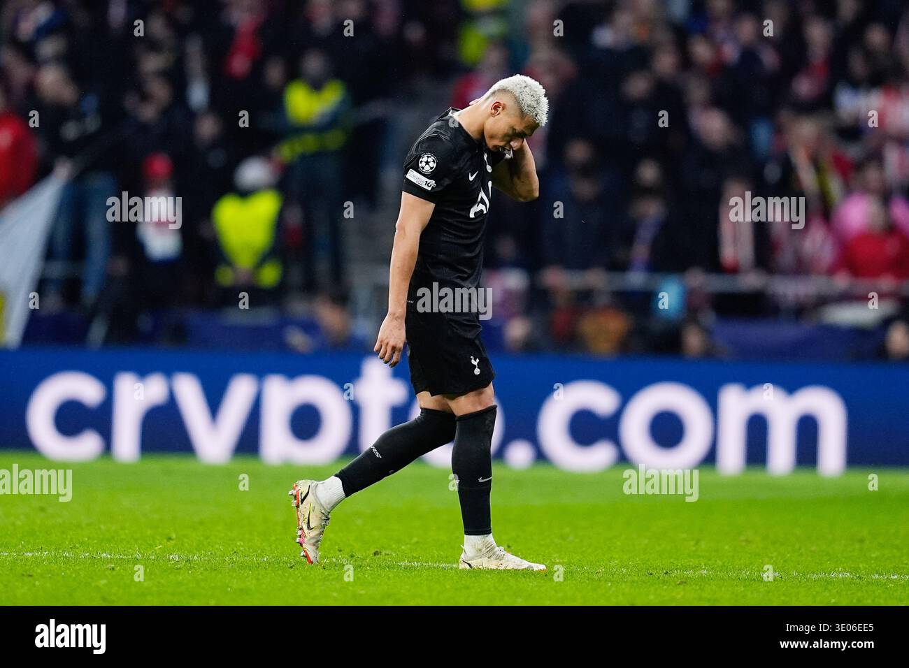 Richarlison of Tottenham during the UEFA Champions League, Round of 16 ...