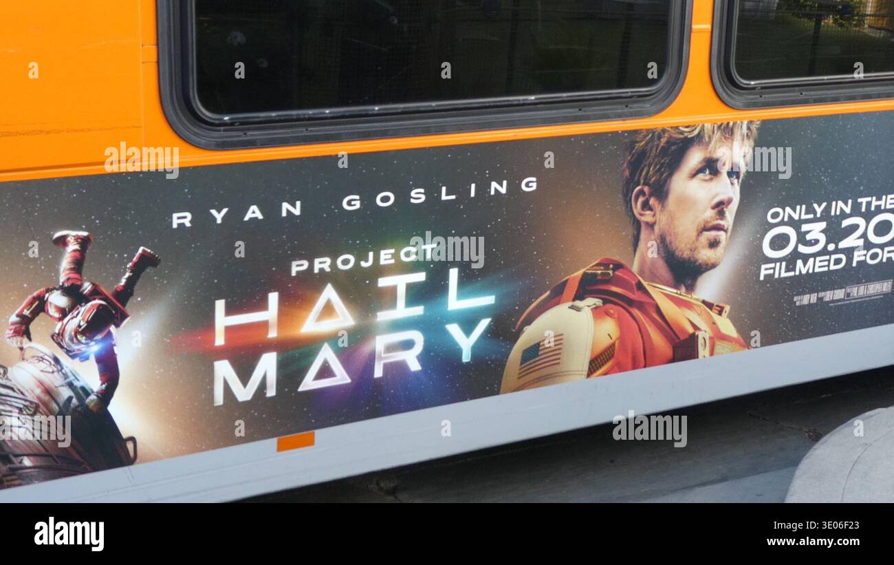 Los Angeles, California, USA 10th March 2026 Ryan Gosling Project Hail ...