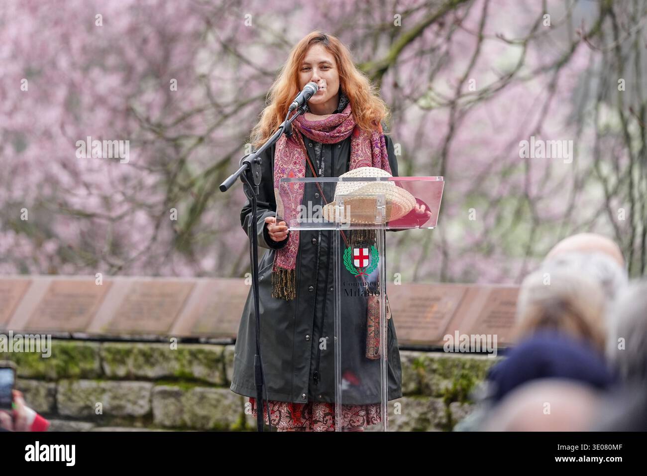 Alexsandra Skochilenko alla Cerimonia della Giornata dei Giusti dell ...