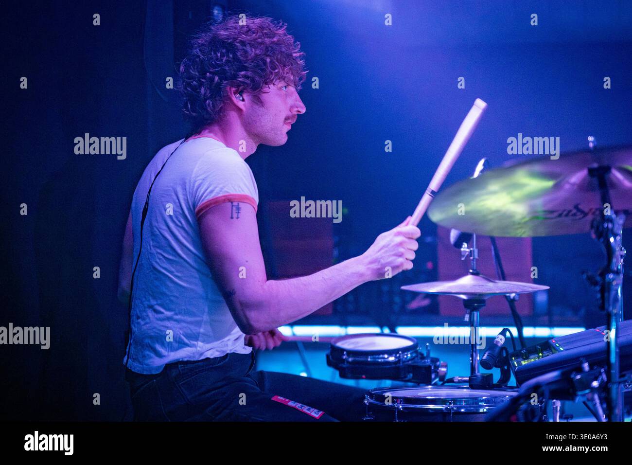 Edinburgh, Scotland. Tue 10 March 2026. London electro-bass punk band ...