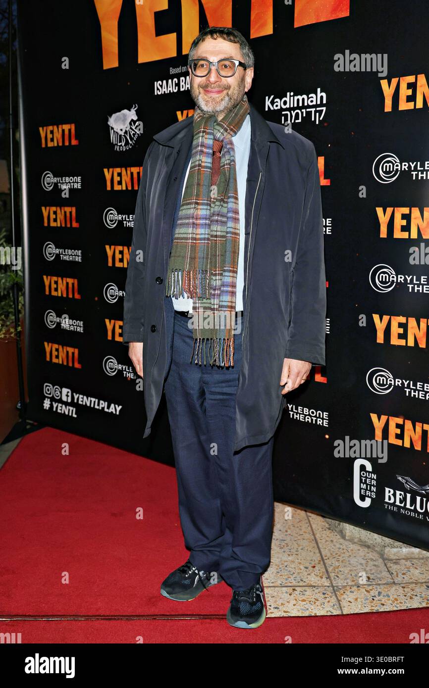 LONDON, ENGLAND - MARCH 11 2026: Henry Goodman at the YENTL press night ...