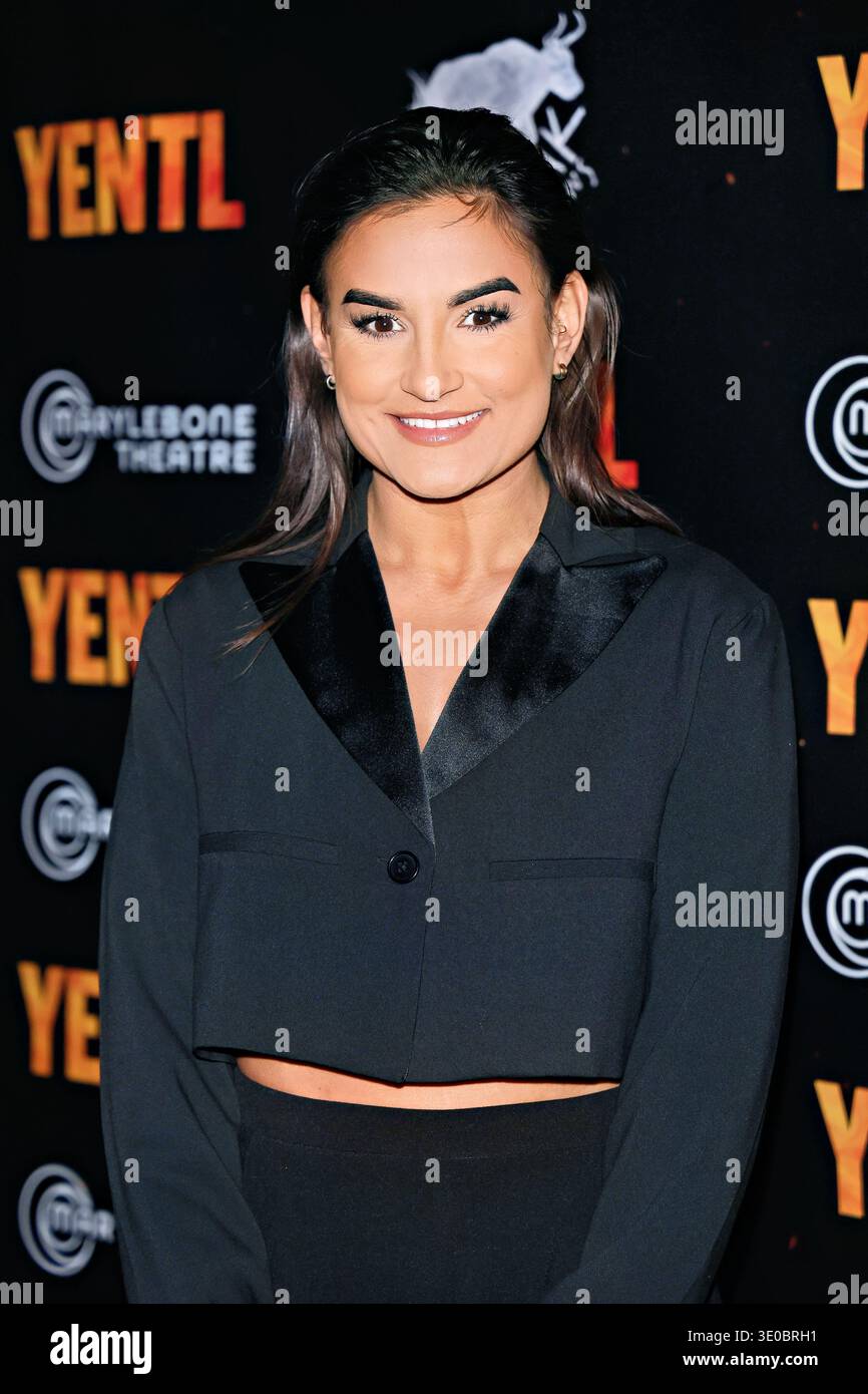LONDON, ENGLAND - MARCH 11 2026: Lonica Adrian at the YENTL press night ...
