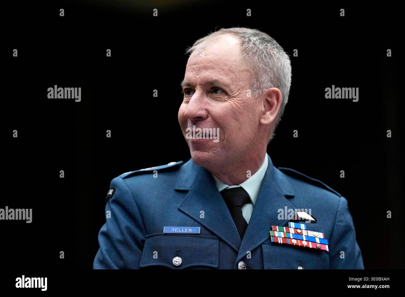 Ottawa, Canada. 11th Mar, 2026. Brig.-Gen. Trevor Teller, Director ...
