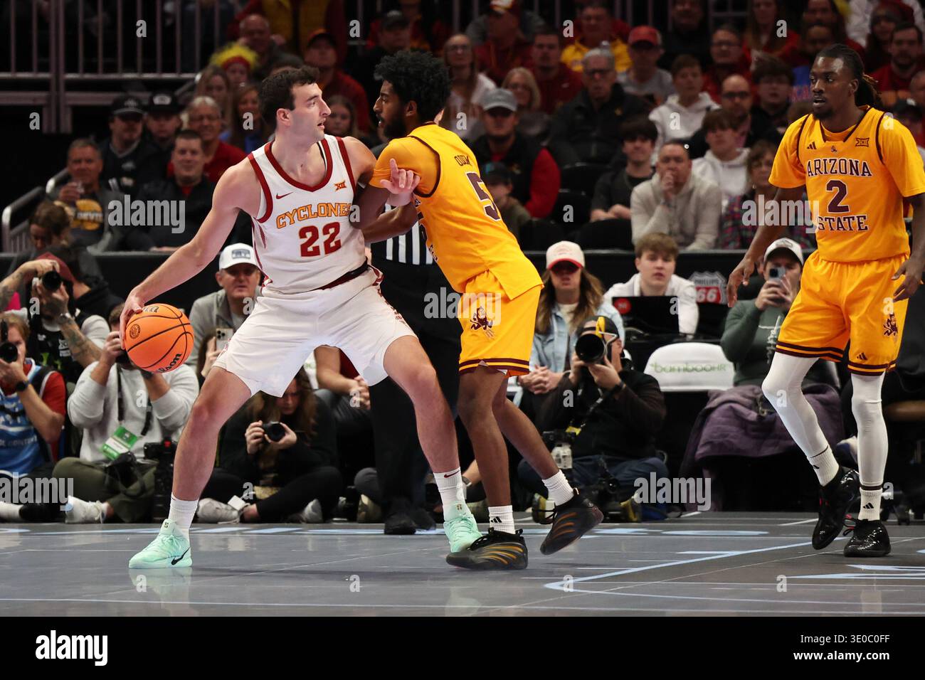 KANSAS CITY, MO - MARCH 11: Iowa State Cyclones forward Milan ...