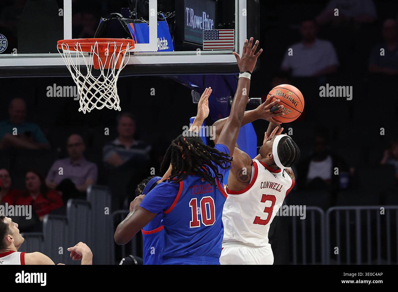 CHARLOTTE, NC - MARCH 11: Louisville Cardinals guard Ryan Conwell (3 ...