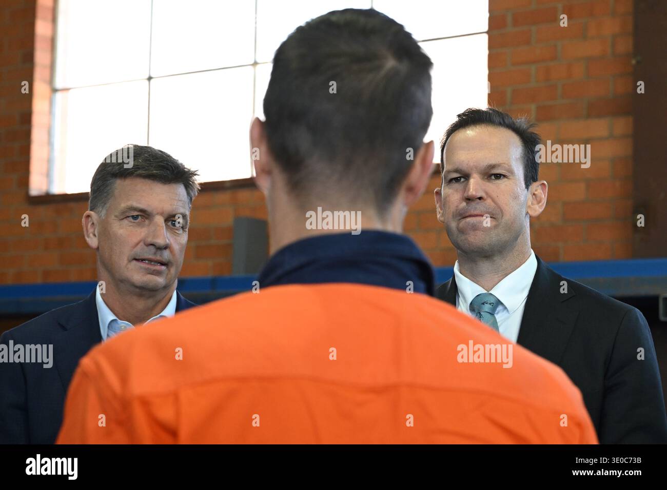 Australian Opposition Leader Angus Taylor and Nationals Leader Matt ...