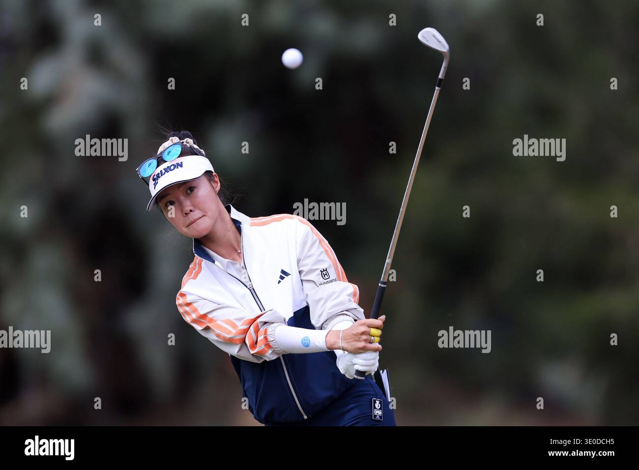 Grace Kim of Australia during the 2026 Women's Australian Open at ...
