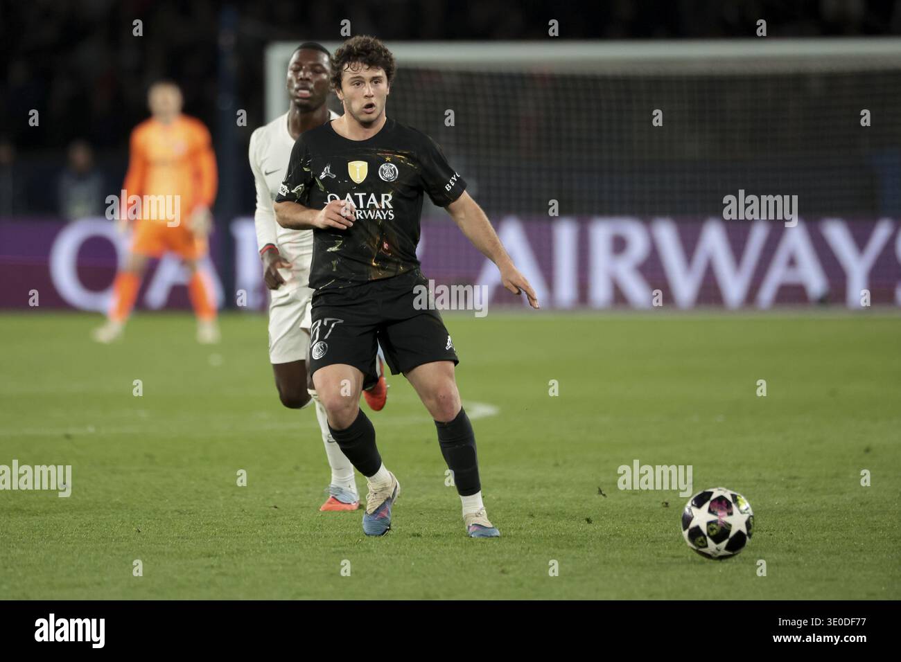 Joao Neves of PSG during the UEFA Champions League, Round of 16, 1st ...