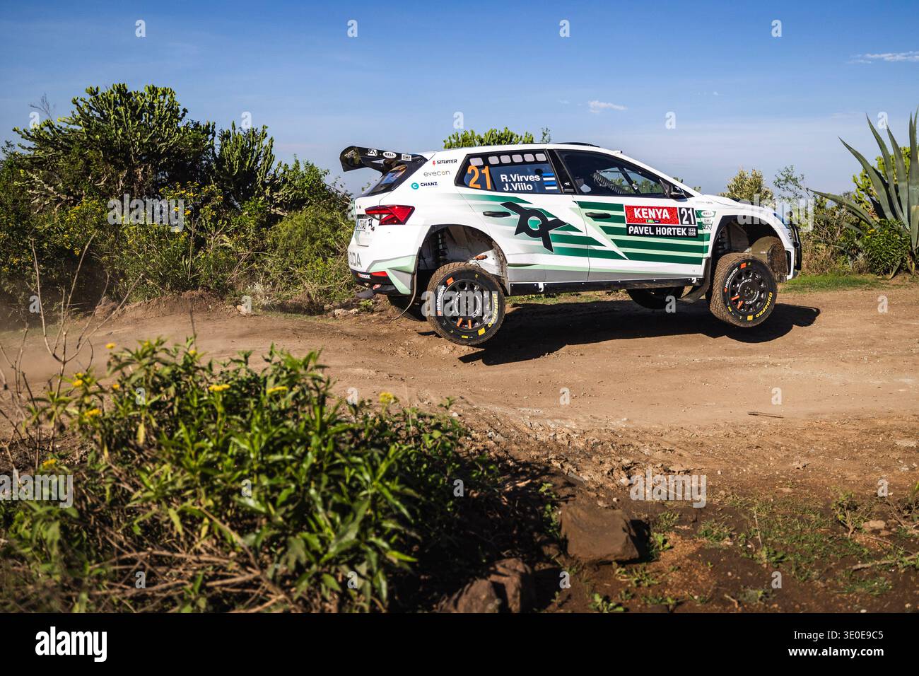 21 Robert VIRVES, Jakko VIILO, Skoda Fabia RS Rally2, action during the ...