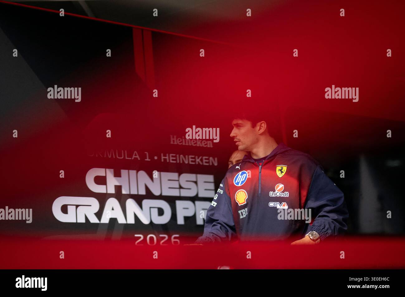 16 Charles Leclerc (Ferrari) at the Formula One Chinese Grand Prix at ...