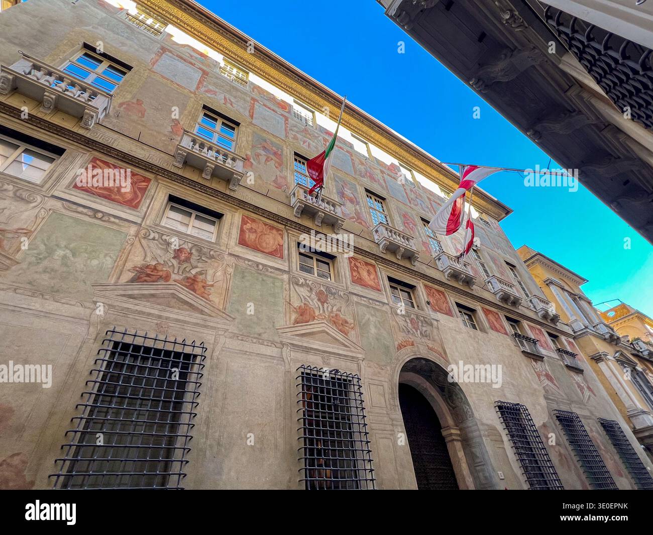 Genoa, Italy - February 1, 2026: Palazzo Angelo Giovanni Spinola (16th ...