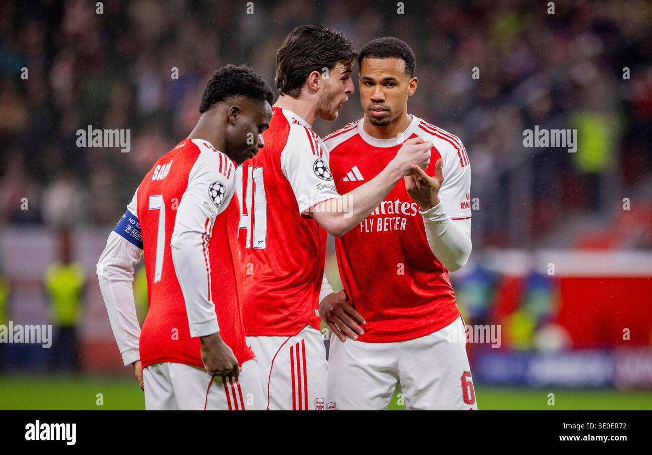 Bukayo saka 2025 arsenal hi-res stock photography and images - Alamy