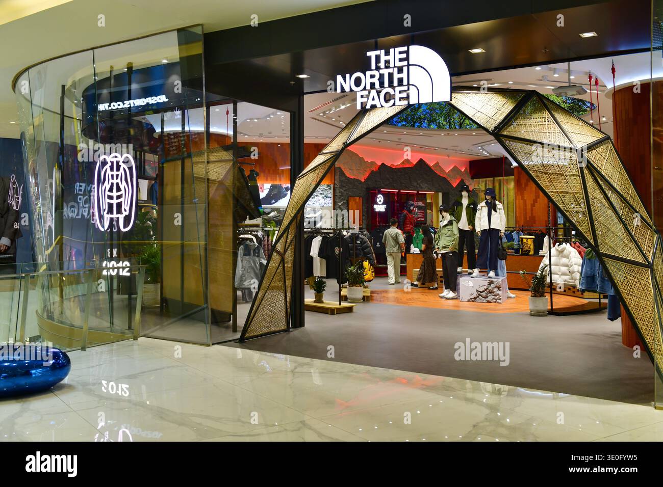 BANGKOK, THAILAND - March 5, 2026 : The North Face at ICONSIAM is the ...