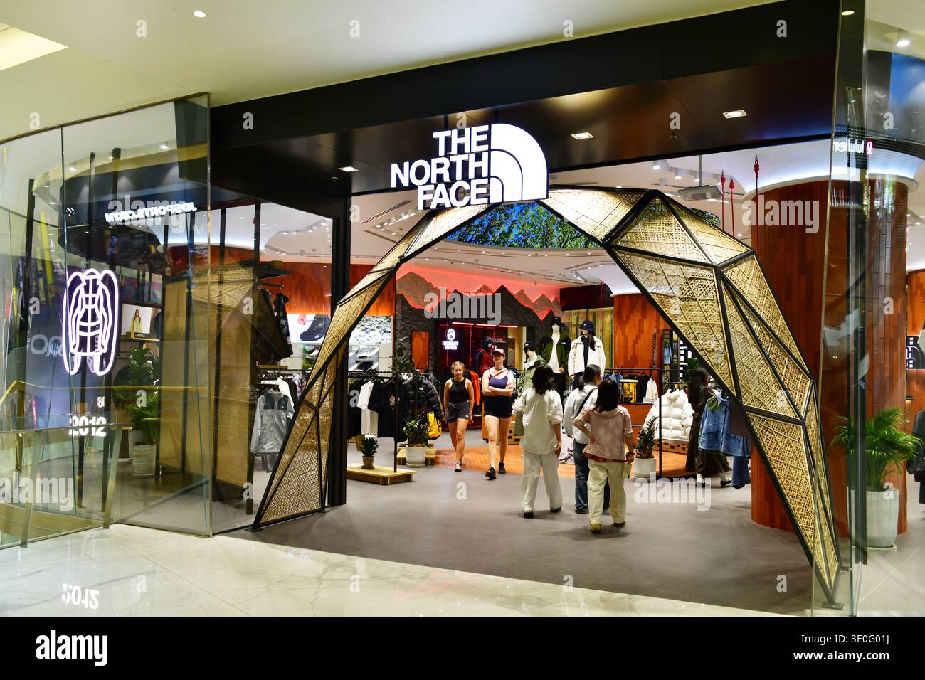 BANGKOK, THAILAND - March 5, 2026 : The North Face at ICONSIAM is the ...