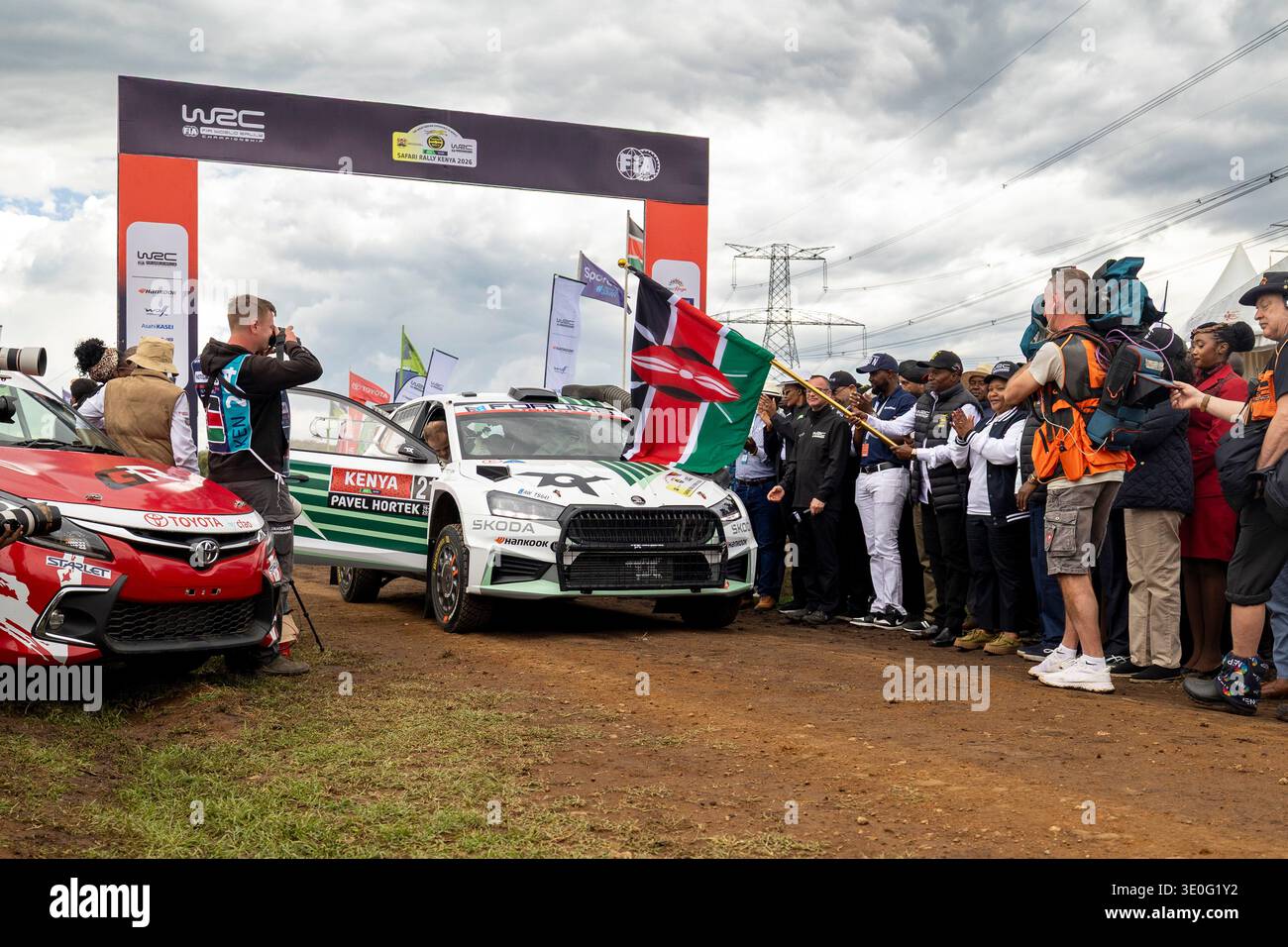 21 Robert VIRVES, Jakko VIILO, Skoda Fabia RS Rally2, ambiance during ...