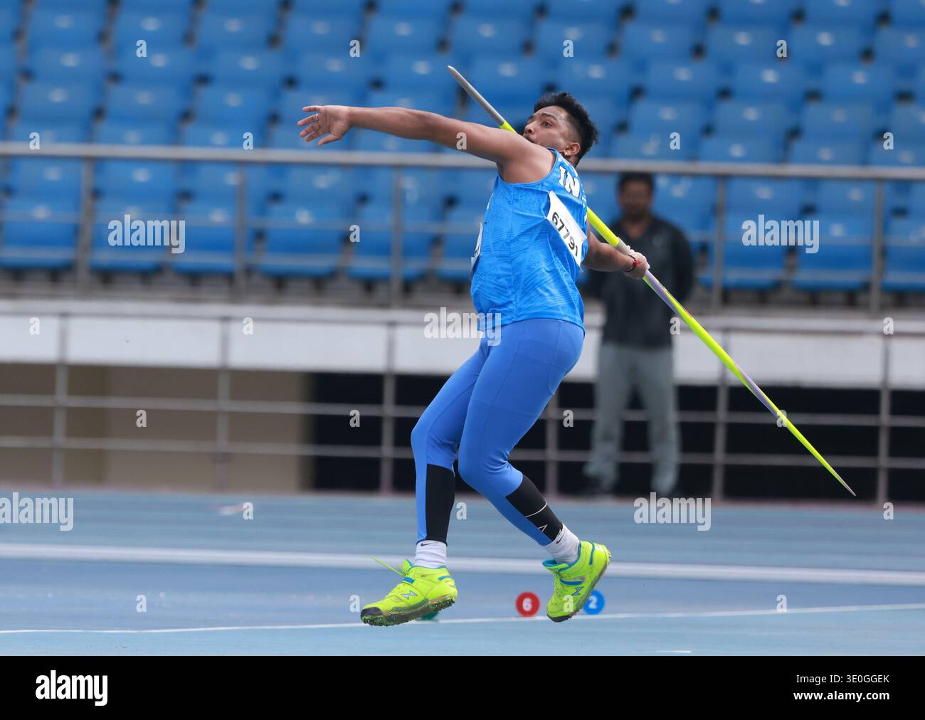 Pratik Amrutrao Patil (India) at MENS Javelin Throw F12,F13 Final ...