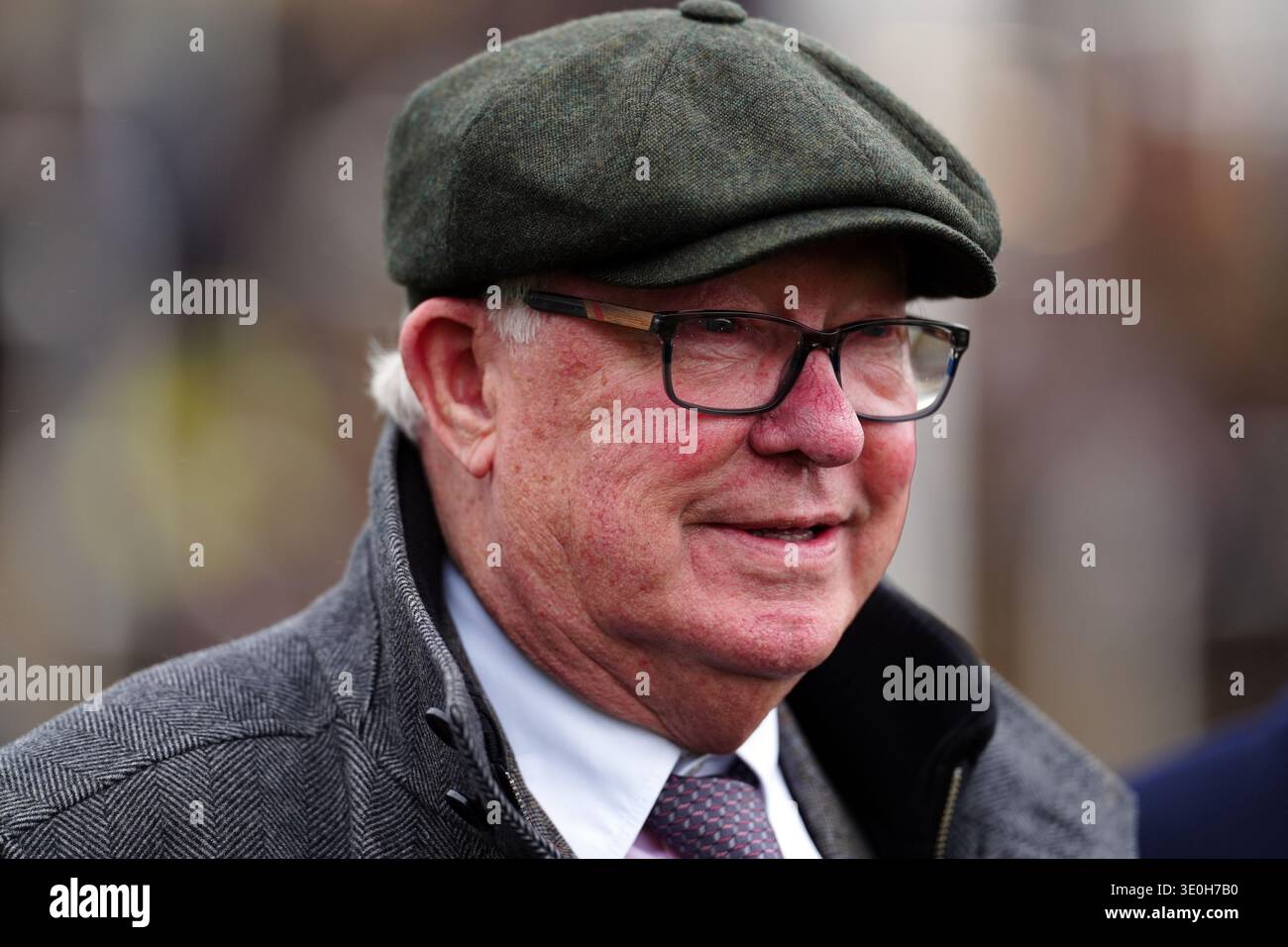 Sir Alex Ferguson on day three of the 2026 Cheltenham Festival at ...