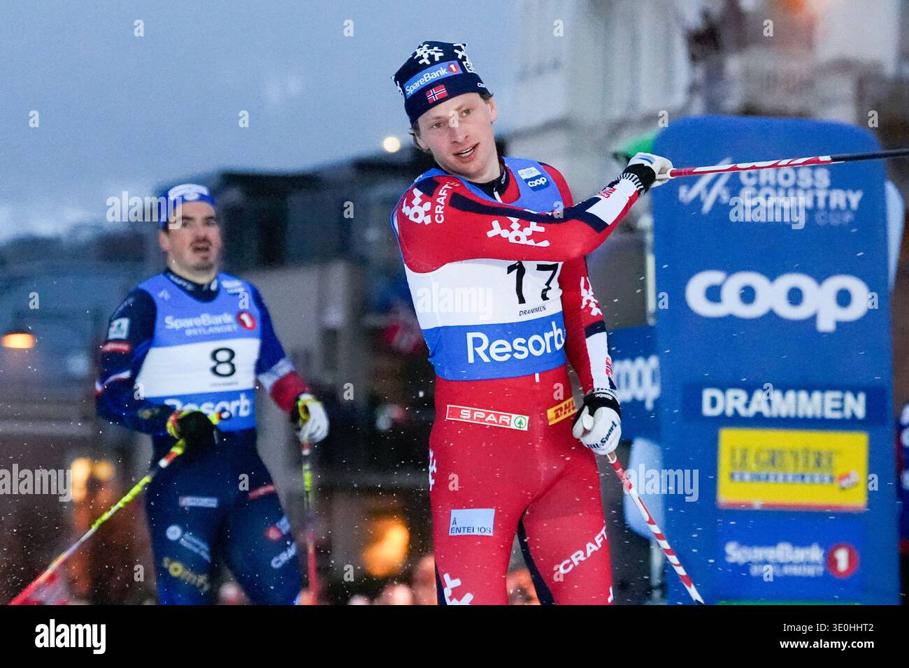 Drammen 20260312. The World Cup sprint cross-country race in Drammen ...