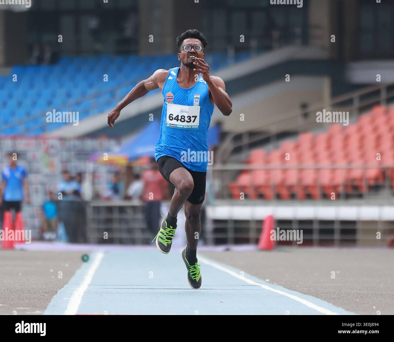 Sujith Mandalamkunnath (India) at MENS Long Jump T13 FINAL during day 2 ...