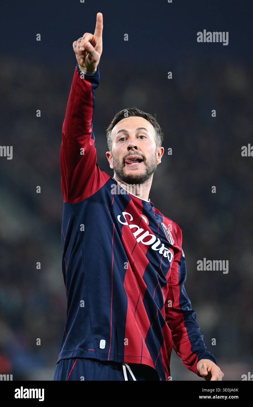 Federico Bernardeschi (Bologna Fc) celebrating his goal during Bologna ...