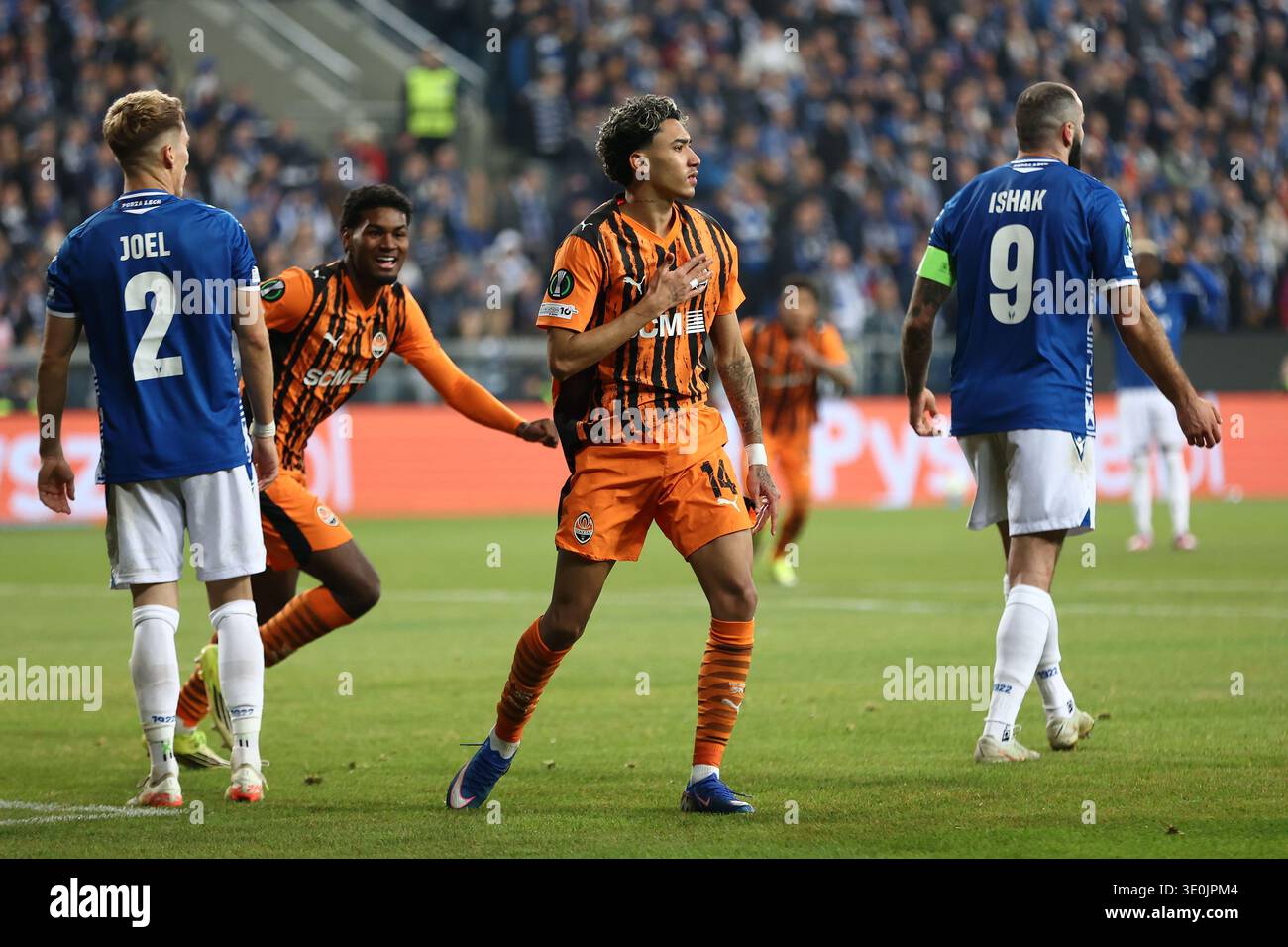 Isaque of Shakhtar Donetsk during the UEFA Conference League, Round of ...