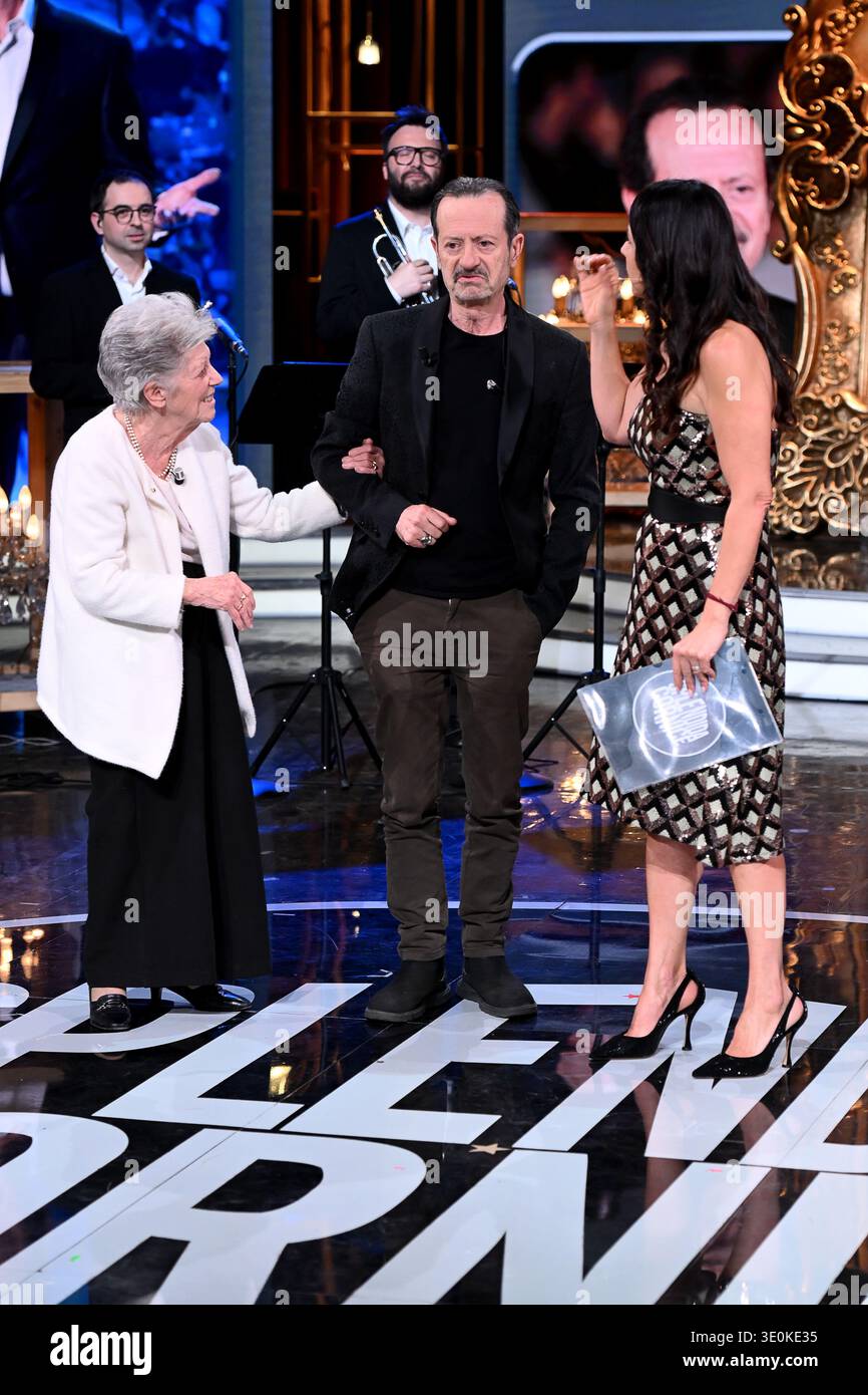 Milan, TV show "Splendid Frame," Rai 3 - Geppi Cucciari, Amalia Ercoli ...