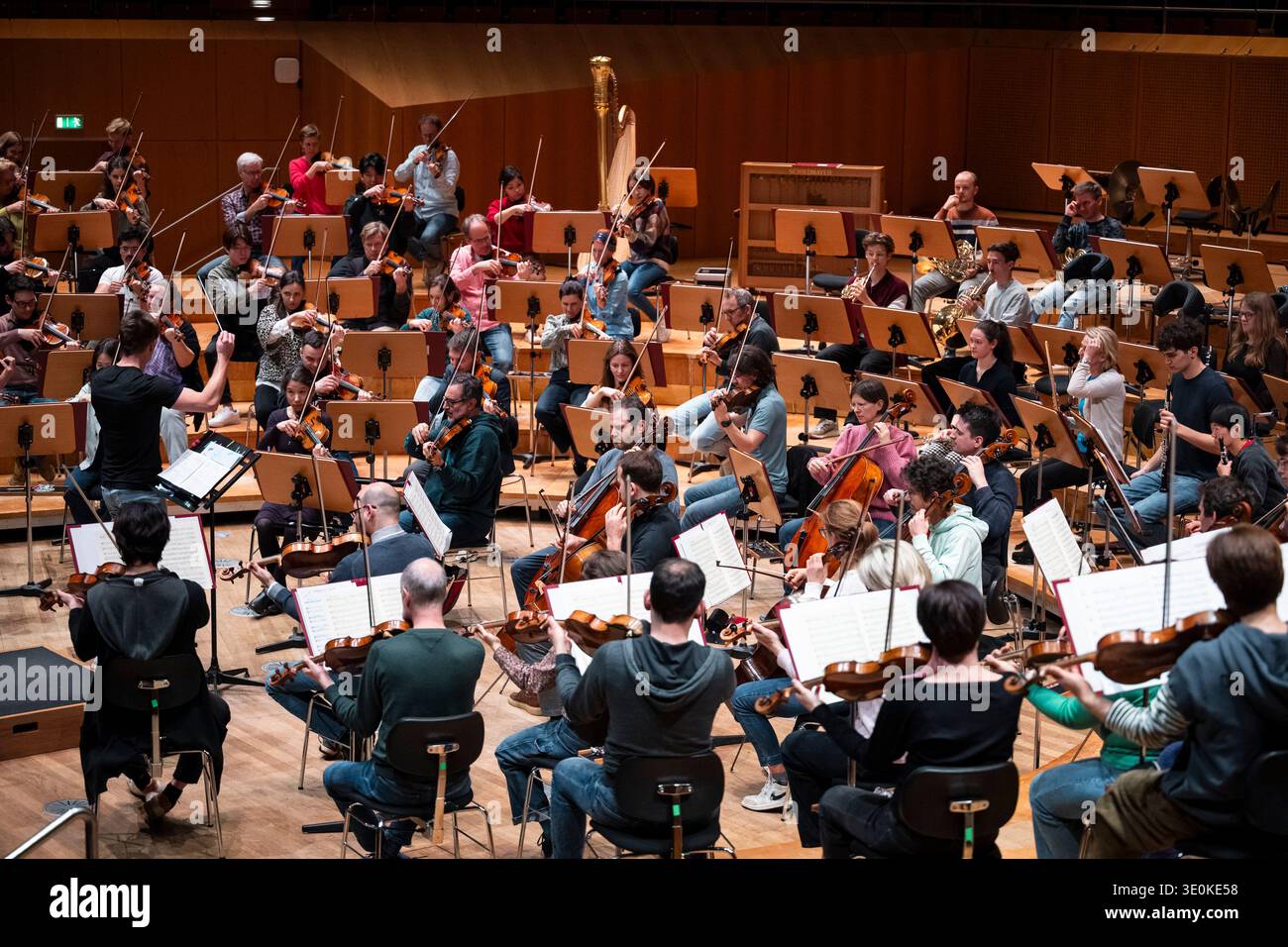 PRODUCTION - 12 March 2026, Bavaria, Bamberg: The Bamberg Symphony ...