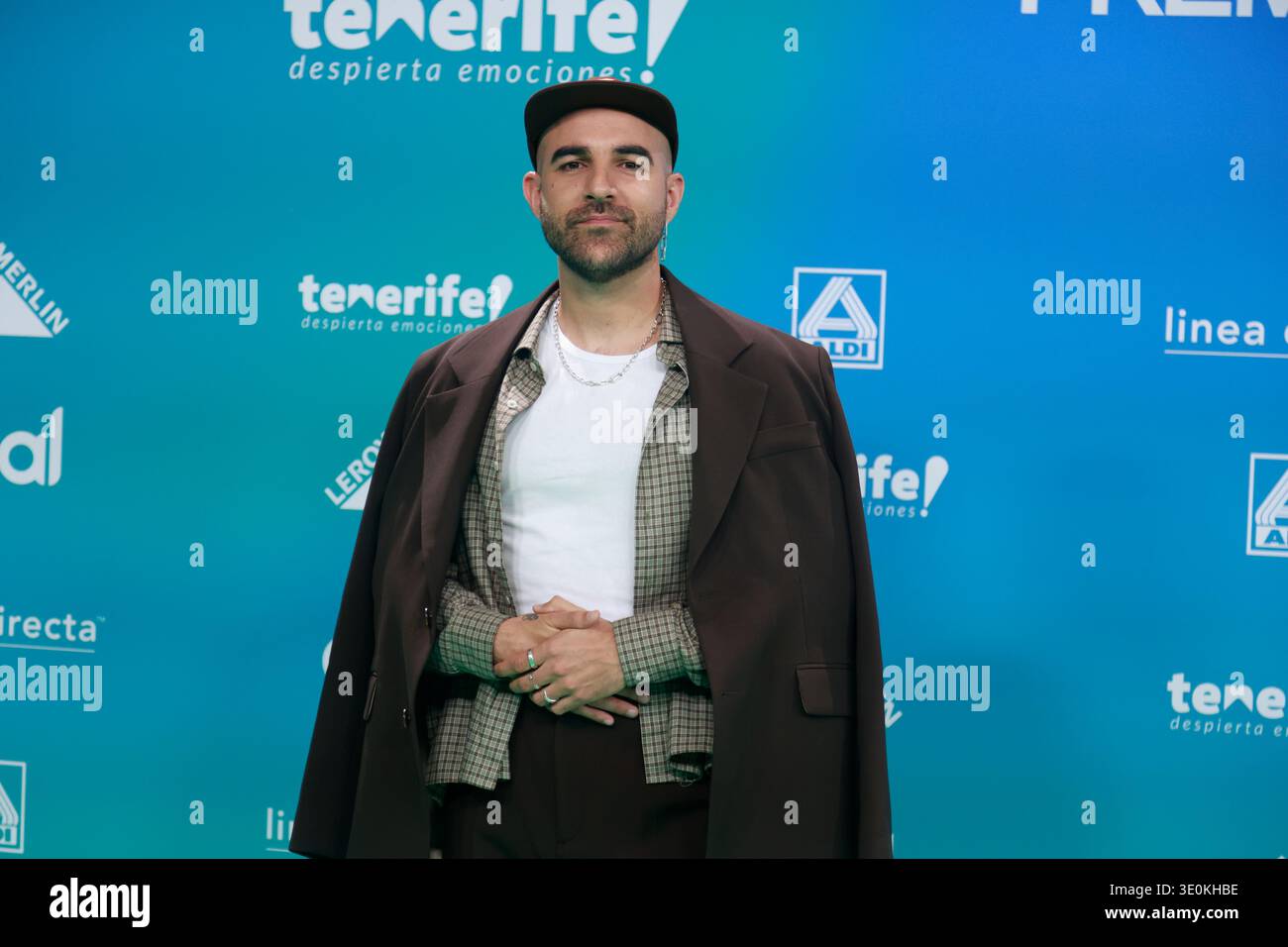 Singer Nil Moliner poses during the photocall of the 30th edition of ...