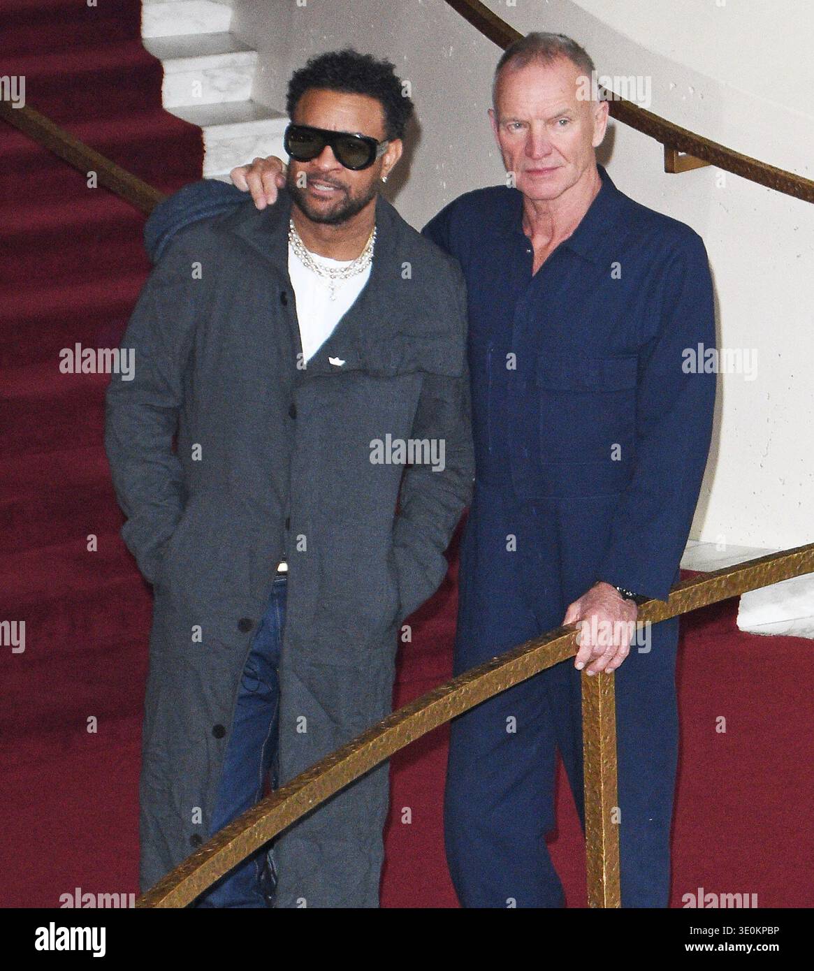 Photo by: Patricia Schlein/STAR MAX/IPx 2026 3/12/26 Sting And Shaggy ...