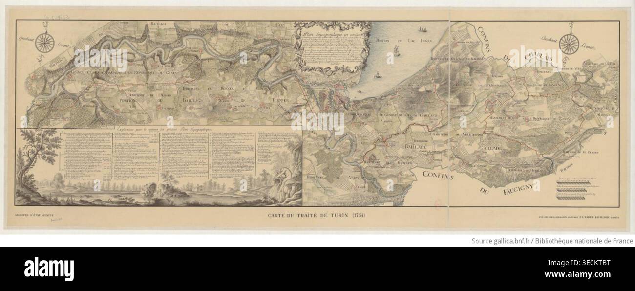 Treaty of turin map hi-res stock photography and images - Alamy