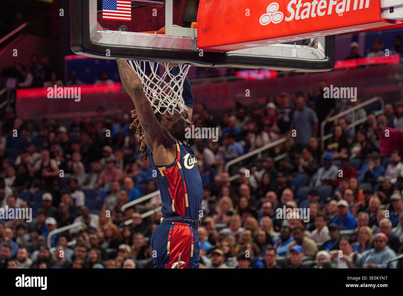 Orlando, Florida, USA, March 11, 2026, Cleveland Cavaliers guard Keon ...