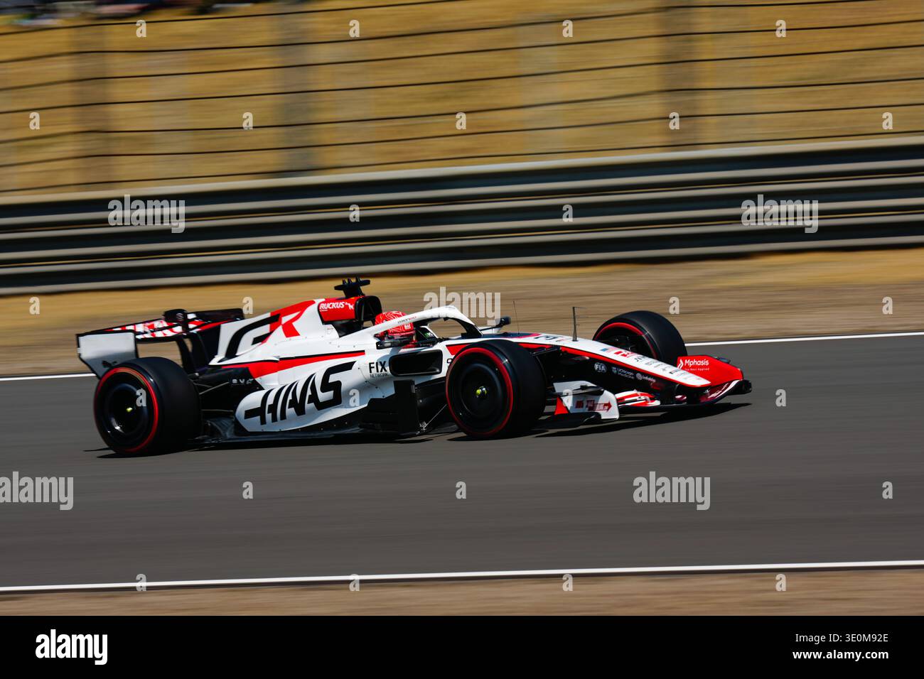Haas F1 Team Esteban Ocon in action during Practice 1 in the F1 Chinese ...