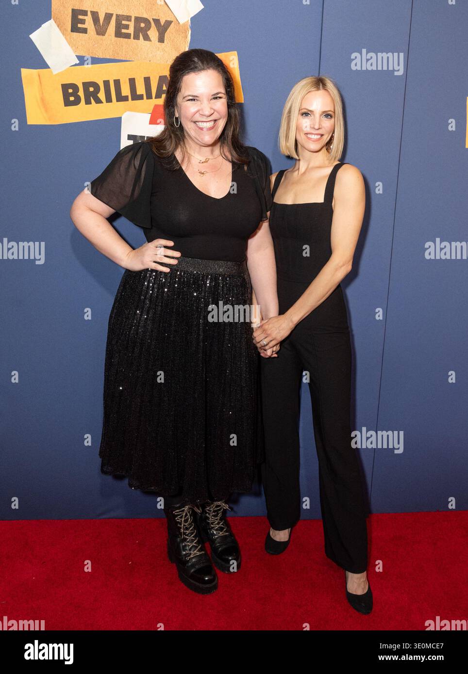 Lindsay Mendez and Katie Rose Clarke attend opening night for 'Every ...