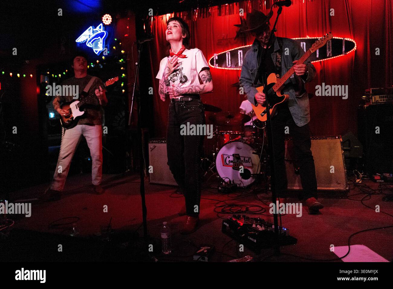 March 12, 2026: Reilly Downes performing at the Continental Club, SXSW ...