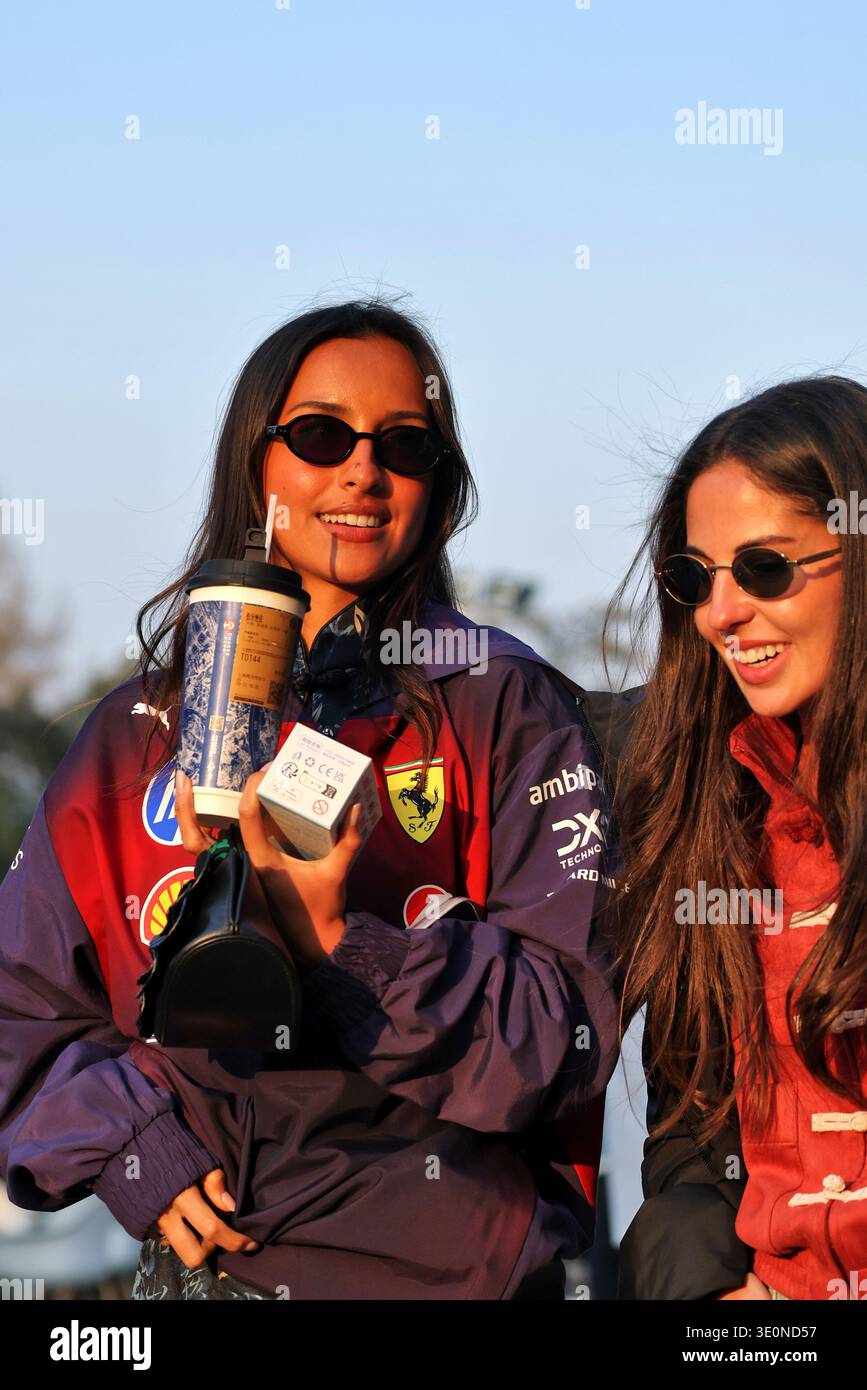 (L to R): Alexandra Leclerc (ITA) with Carmen Montero Mundt. 13.03.2026 ...