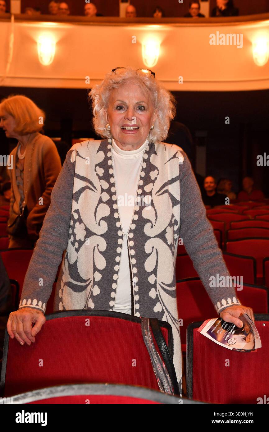 Christiane Ruecker during the theater premiere „Der Abschiedsbrief“ at ...