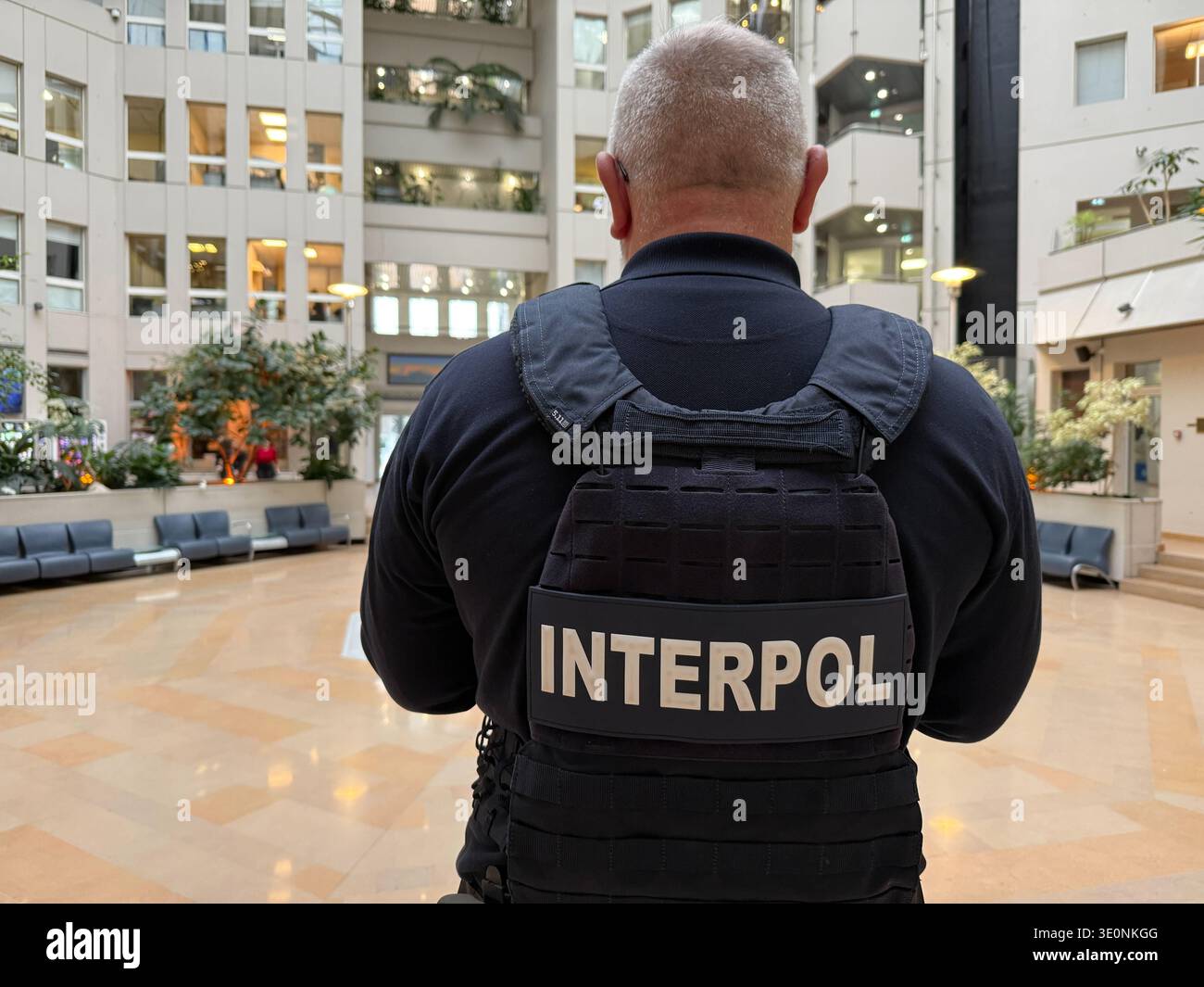PRODUCTION - 05 February 2026, France, Lyon: An Interpol employee ...