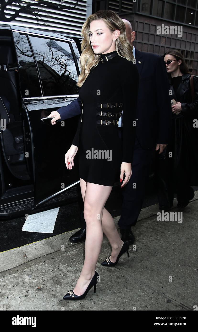 New York, NY, USA. 12th Mar, 2026. Lili Reinhart seen at The Drew ...