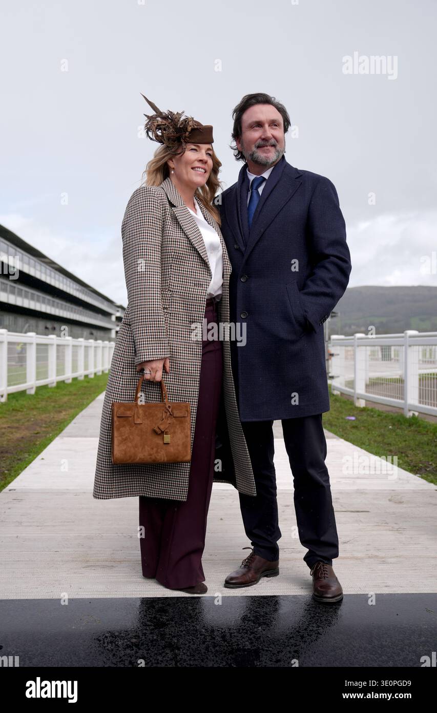 Autumn Phillips and Donal Mulryan on day four of the 2026 Cheltenham ...