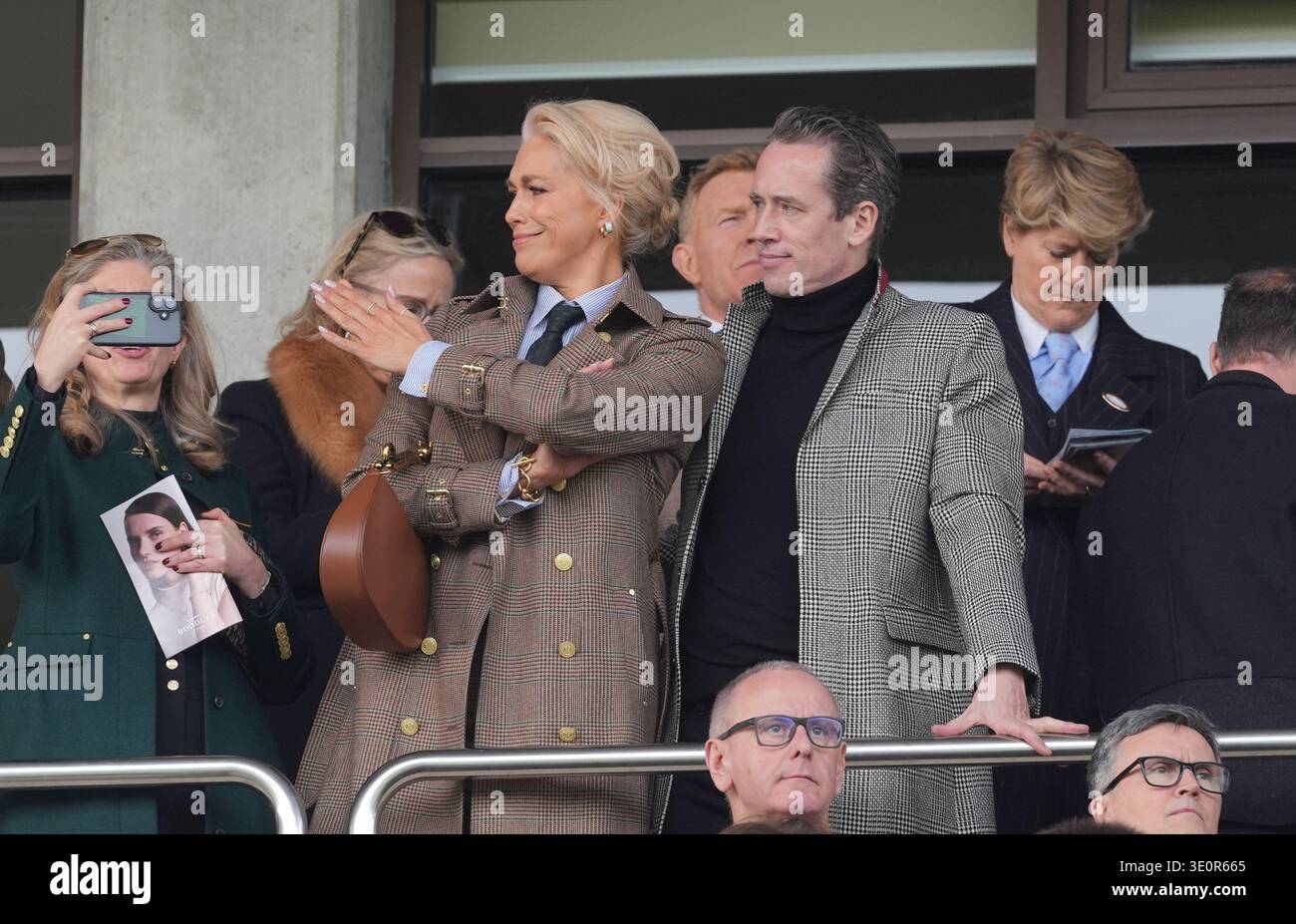 Hannah Waddingham and Nick Beresford-Cleary on day four of the 2026 ...