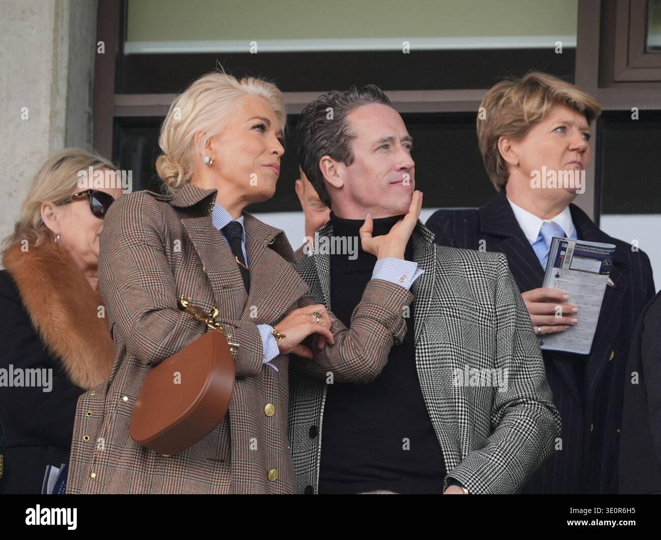 Hannah Waddingham and Nick Beresford-Cleary on day four of the 2026 ...