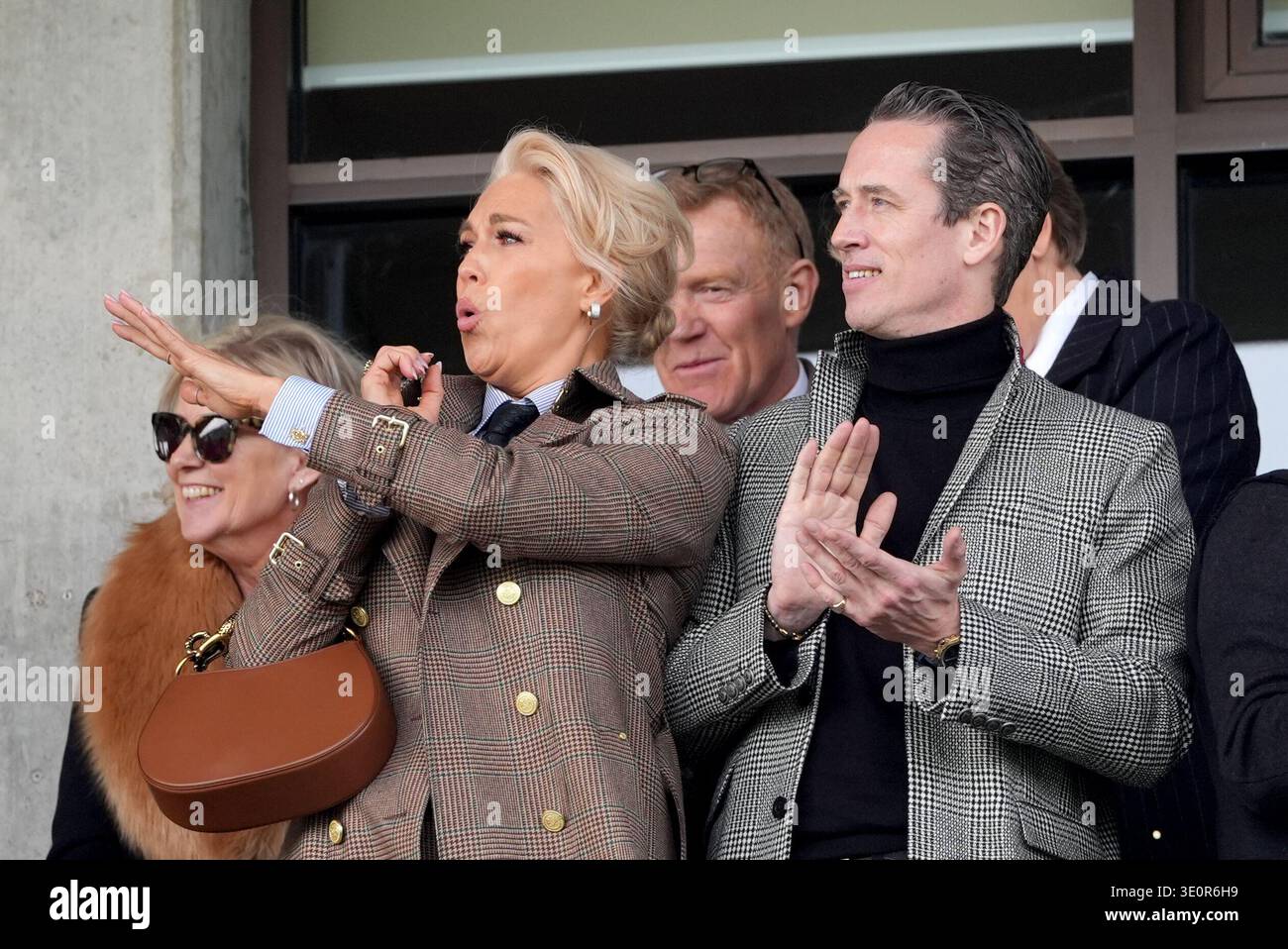 Hannah Waddingham and Nick Beresford-Cleary on day four of the 2026 ...