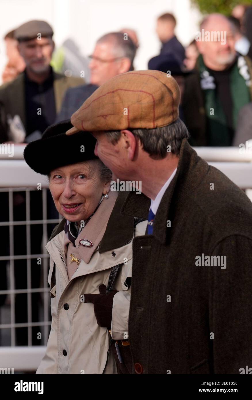 Princess Anna and Tim Laurance on day four of the 2026 Cheltenham ...