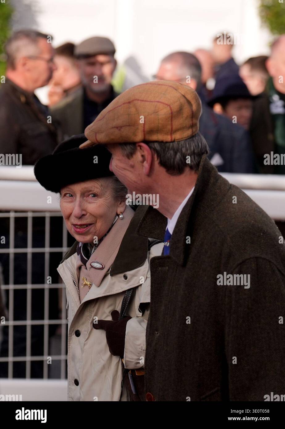 Princess Anna and Tim Laurance on day four of the 2026 Cheltenham ...