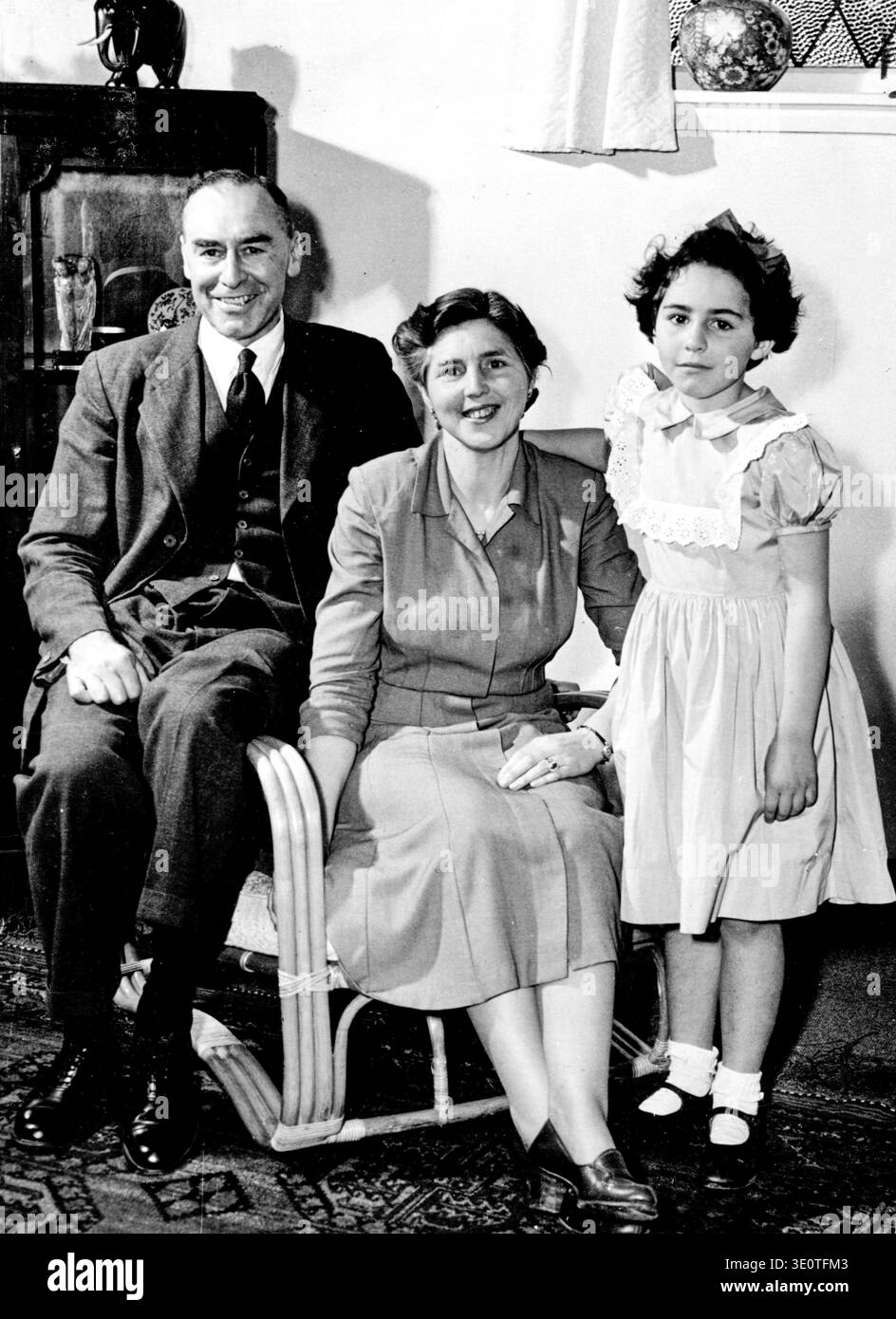 Ralph Goodwin, his wife Margoire, and 7-year-old daughter Phillipa in ...