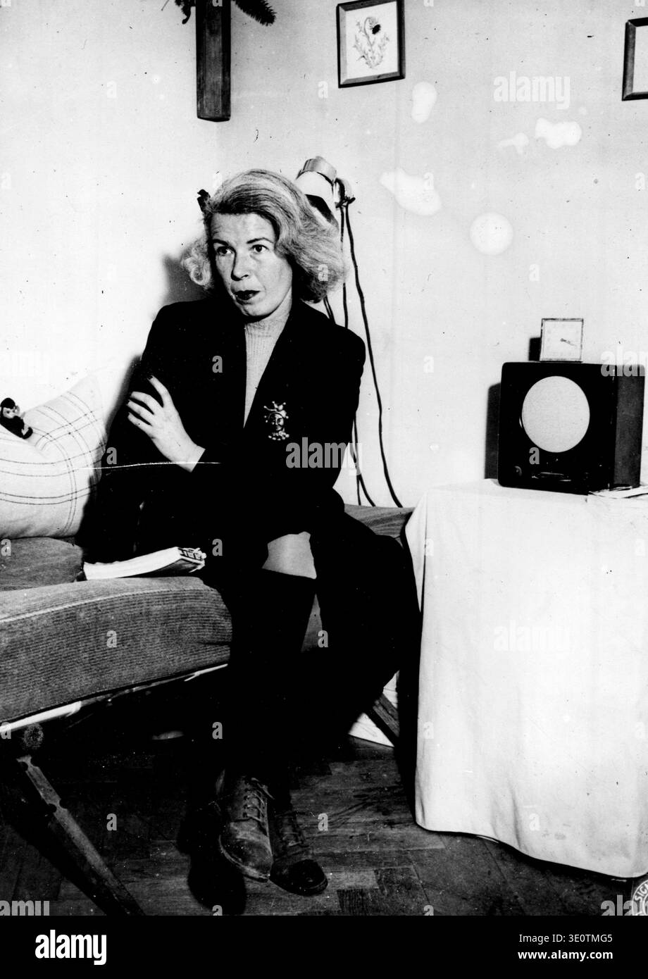 Axis sally mildred gillars Black and White Stock Photos & Images - Alamy