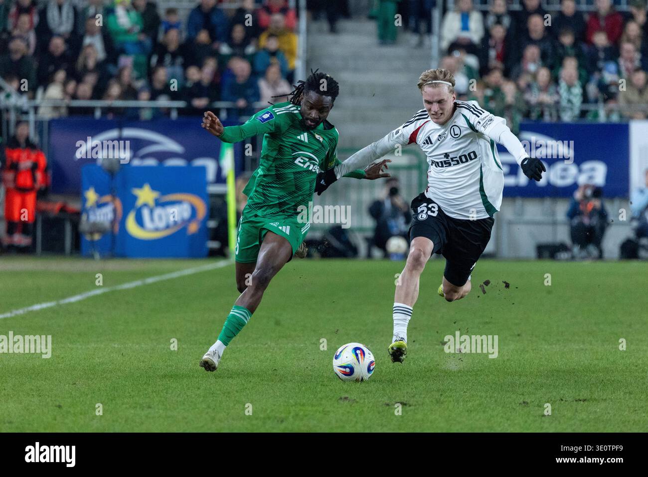 Radom, Poland. 13th Mar 2026. PKO BP Ekstraklasa match between Radomiak ...